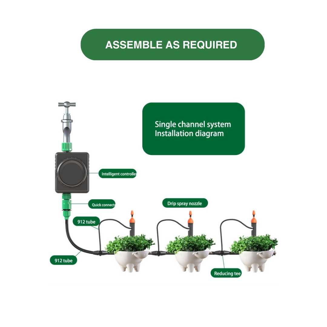 Smart Plant Watering System Wireless Sprinkler Control Device for ...