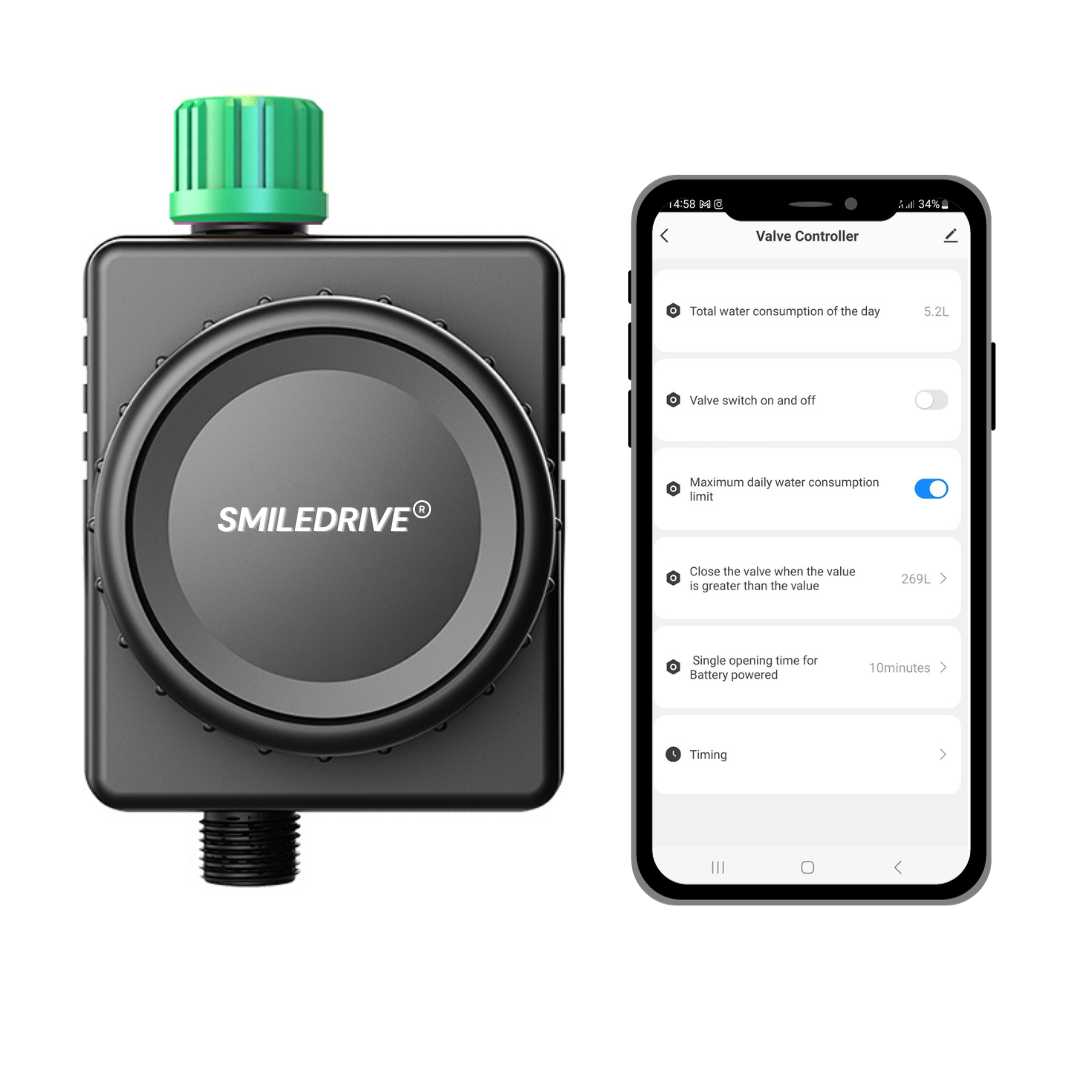 Smart Plant Watering System Wireless Sprinkler Control Device for ...