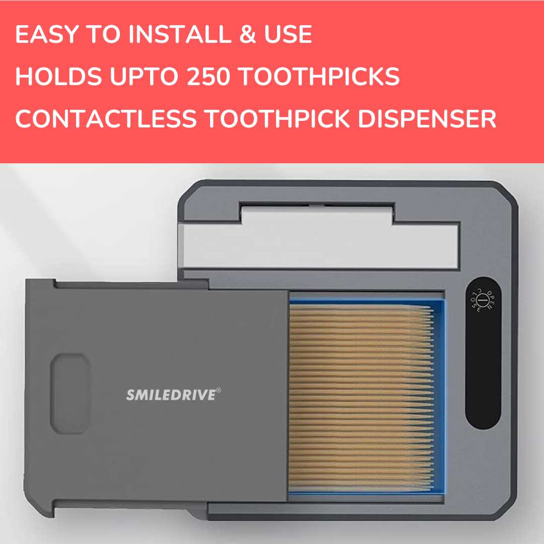 Automatic Toothpick Dispenser Box Smart Toothpick Holder – Smiledrive.in