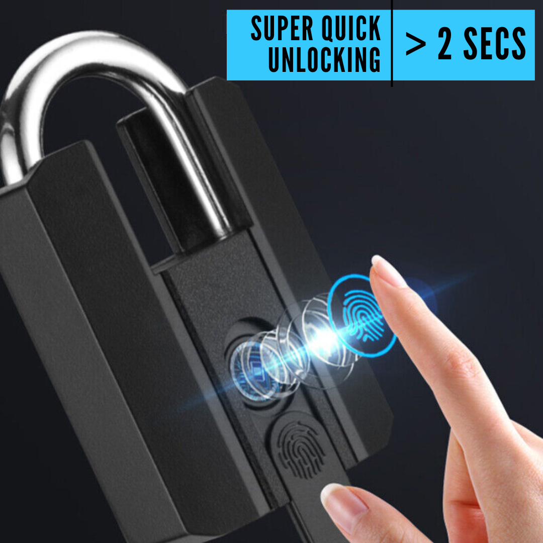 Smart Door Lock Fingerprint Padlock for Home | Smiledrive – Smiledrive.in