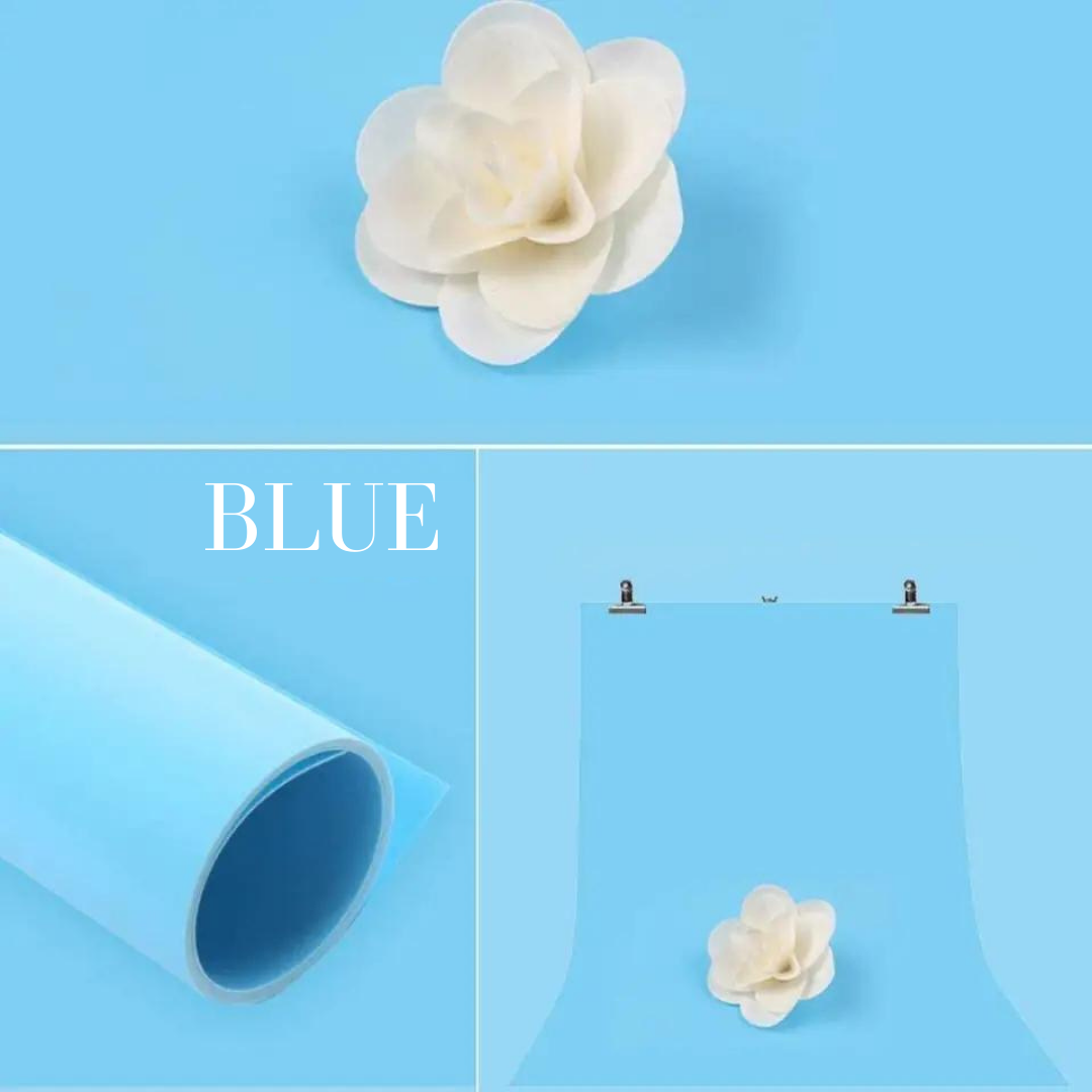 Background for Photography Photoshoot Pink Blue Saffron Backdrop PVC ...