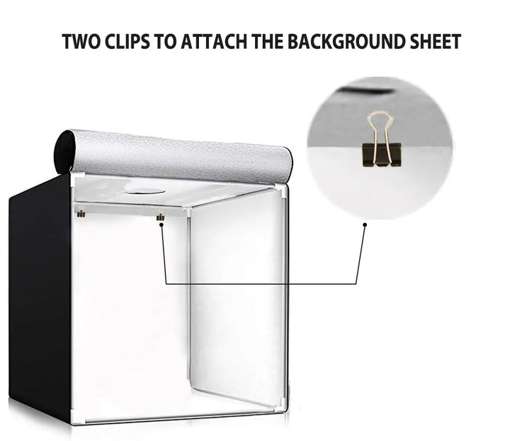 Professional Photo Studio Light Box 60x60x60cm Portable – Smiledrive.in